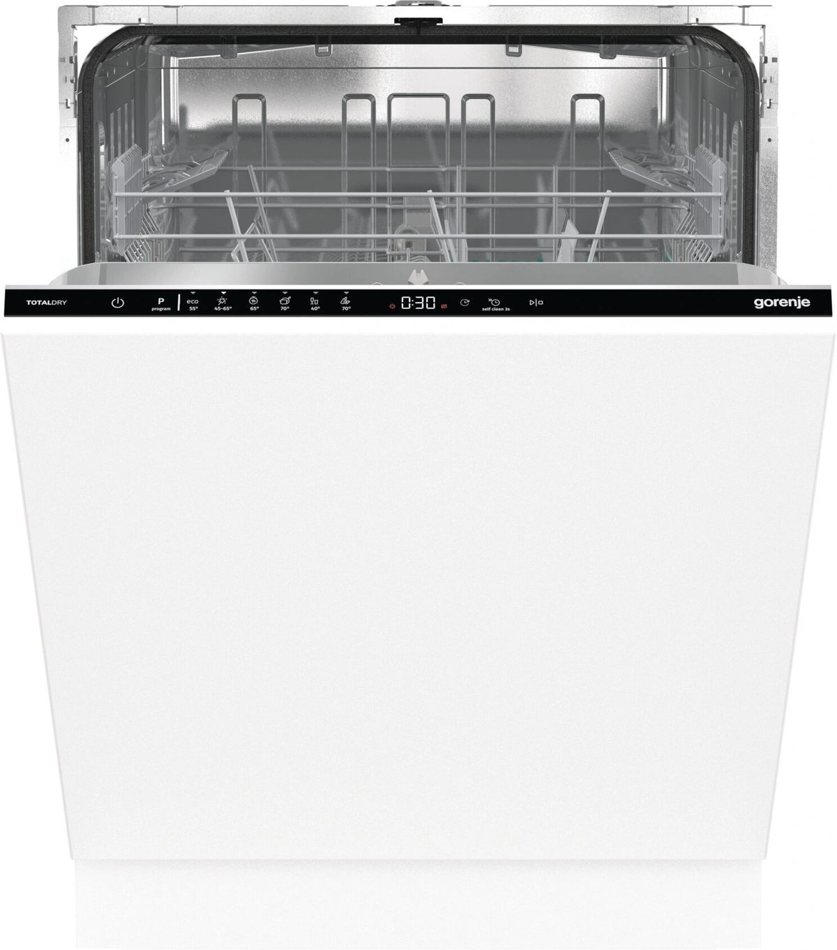 Посудомоечная машина встраив. Gorenje GV642D90 1900Вт узкая черный