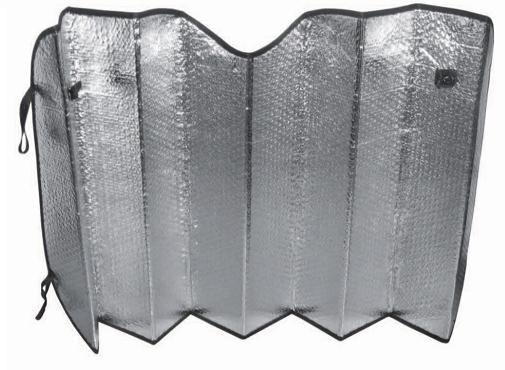 Штора на лобовое стекло (1300х600 мм) "AVS" (AVS-107F Single Bubble)