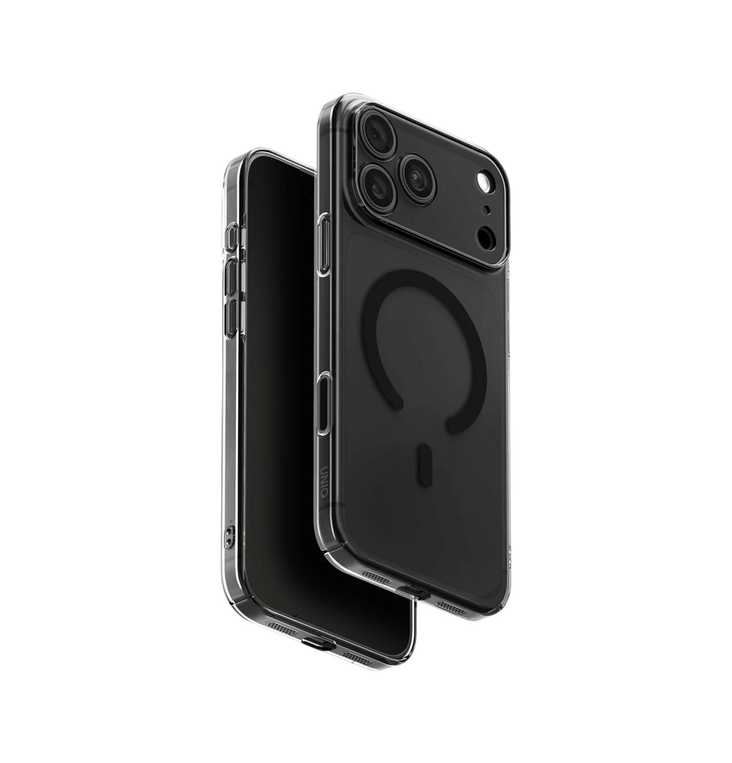 Защитный чехол UNIQ для iPhone 18 Pro Max/17 Pro Max AirSuit (MagSafe) Glossy Smoke