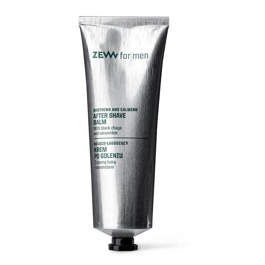 Крем после бритья ZEW for men успокаивающе-смягчающий с черной чагой и керамидами, 80 мл