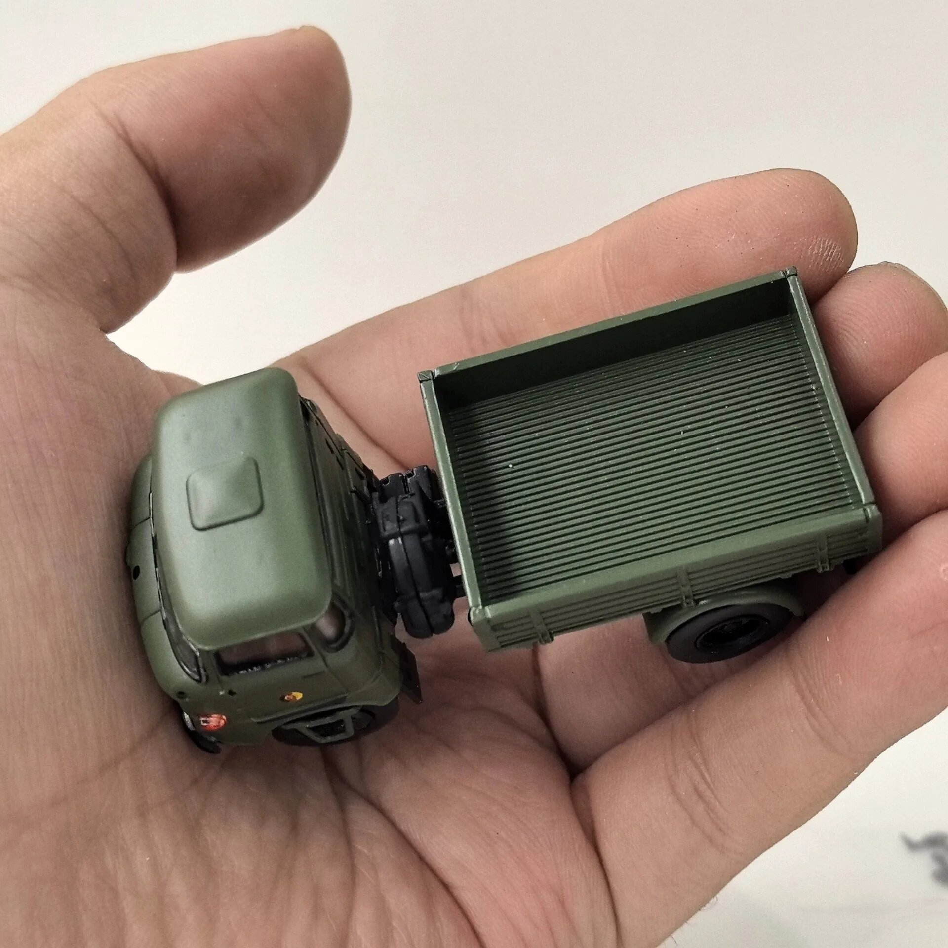 WELLY пластиковый грузовик IFA W50 1:87