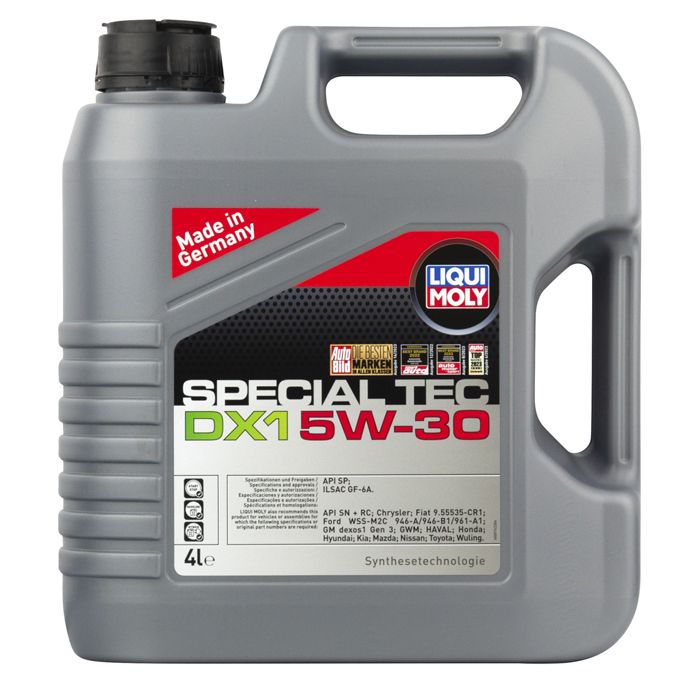 Синтетическое моторное масло Liqui Moly Special Tec DX1 5W-30, 4л