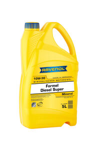 Масло Моторное Ravenol Super Минеральное 10W-30 Cf/Cf-4 5Л. (RAVENOL 4014835726253)