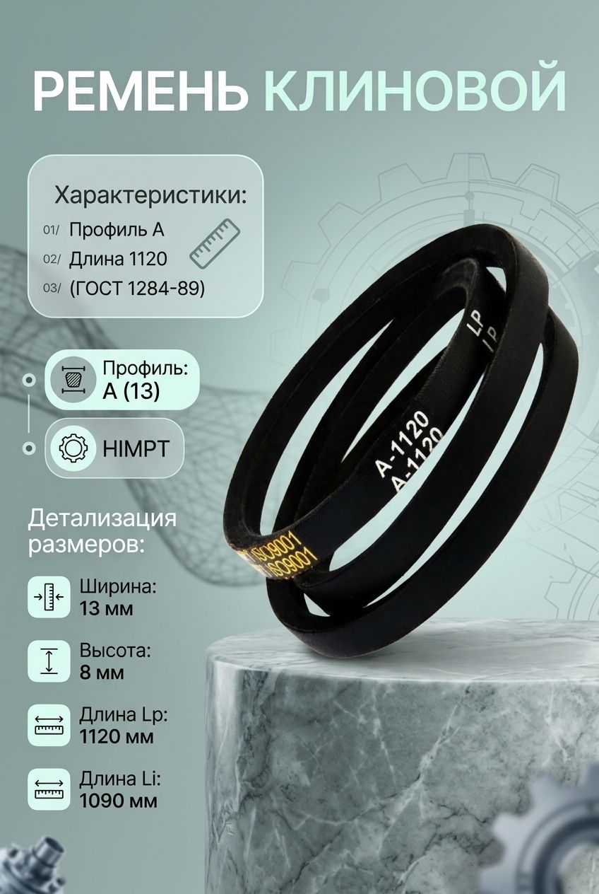 Ремень клиновой для Прицепных Пневматических сеялках скпп