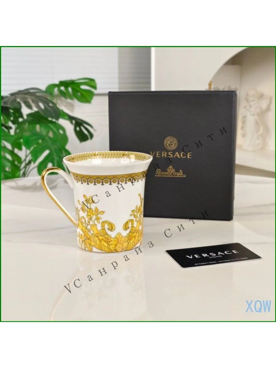 Versace Чашка 350 мл 1 шт, Название цвета Дж, Количество предметов 1