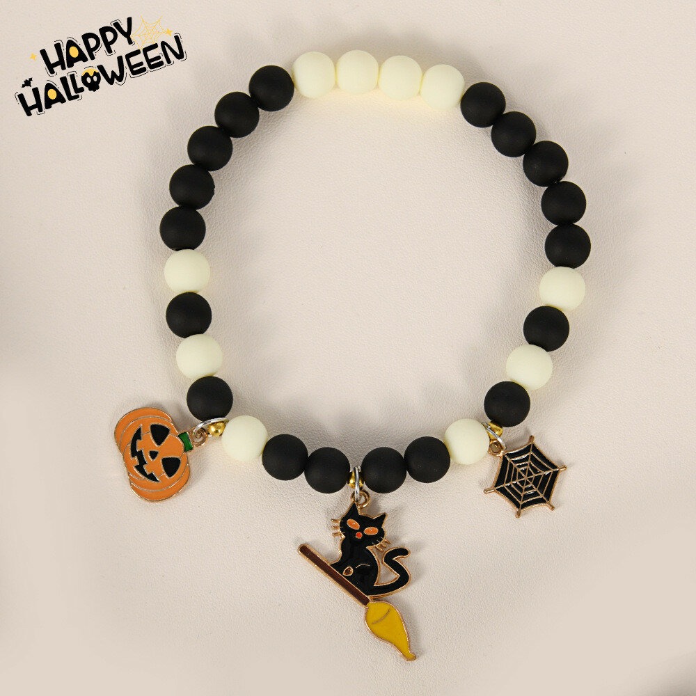 Аксессуары для животных halloween с подвеской череп кошки черный белый