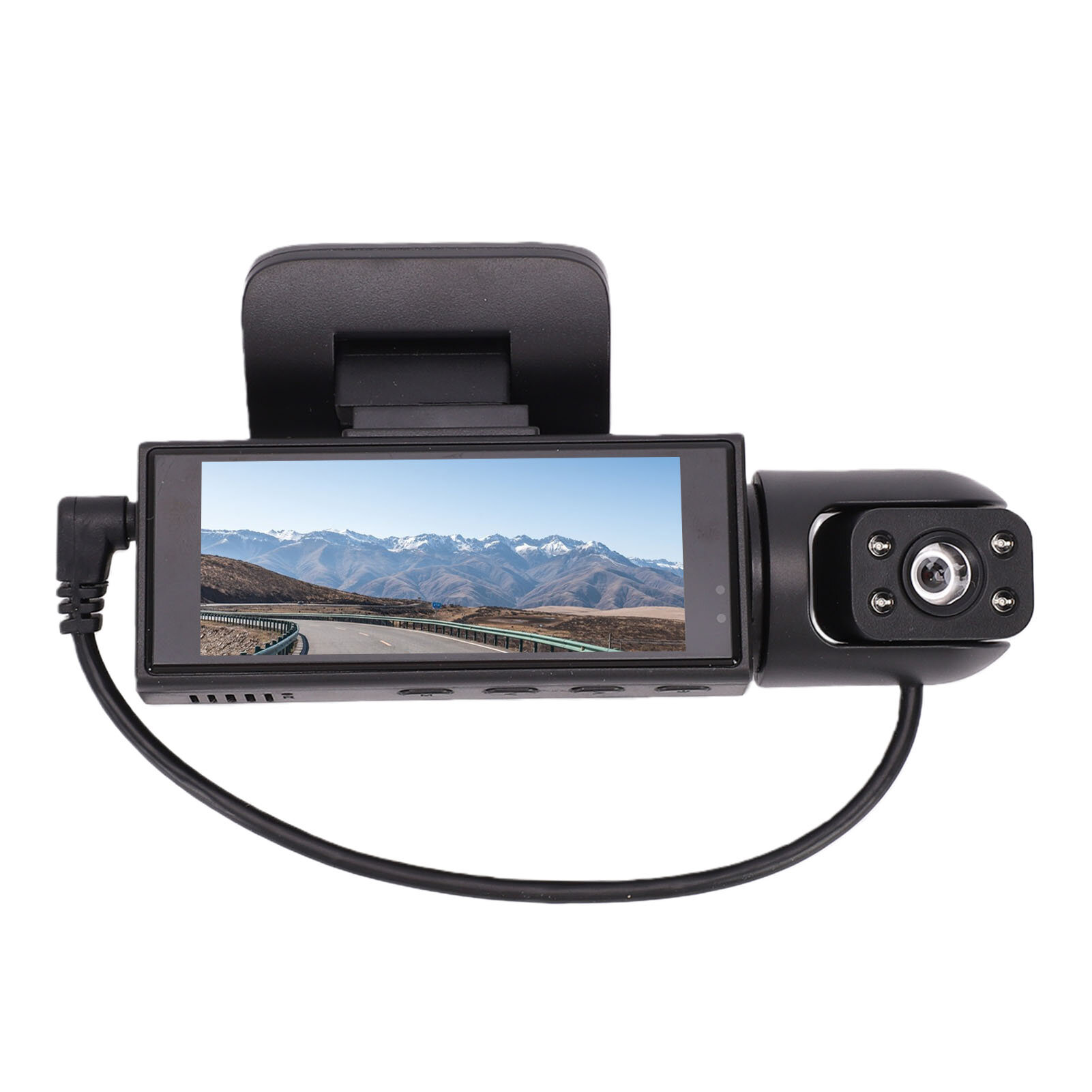 Dashcam Dashboard Camera Автомобильный регистратор данных 1080P HD спереди и сзади внутри автомобиля Запись дорожного цикла на 360 градусов