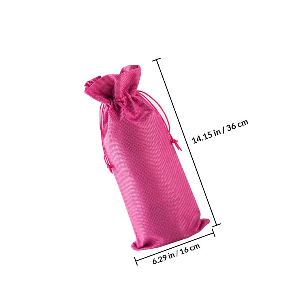 10 Штук Мешки Для Бутылок Из Ткани Подарочные Сумки Для Вина 36x16x0 1 Cm
