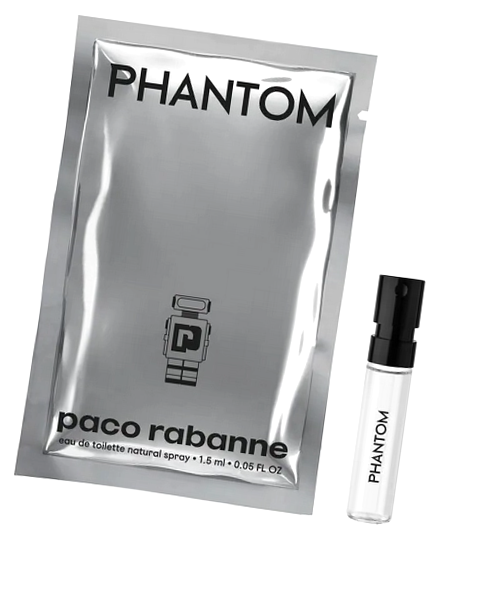 Paco Rabanne Phantom духи для мужчин 1.5 мл миниатюра - Пако Рабан Фантом сэмпл туалетной воды