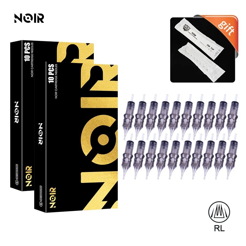 Одноразовые иглы для тату Noir 03RLT 20шт