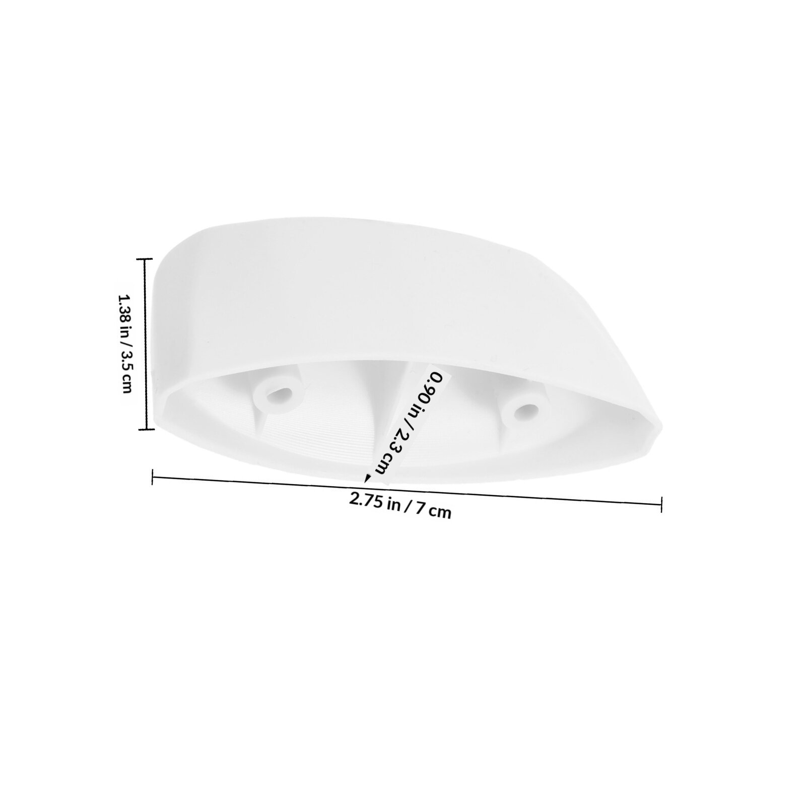 Ручки Для Пароварки 2 Шт Длинные И Прочные Размер 7.00X3.50X2.30Cm Белый