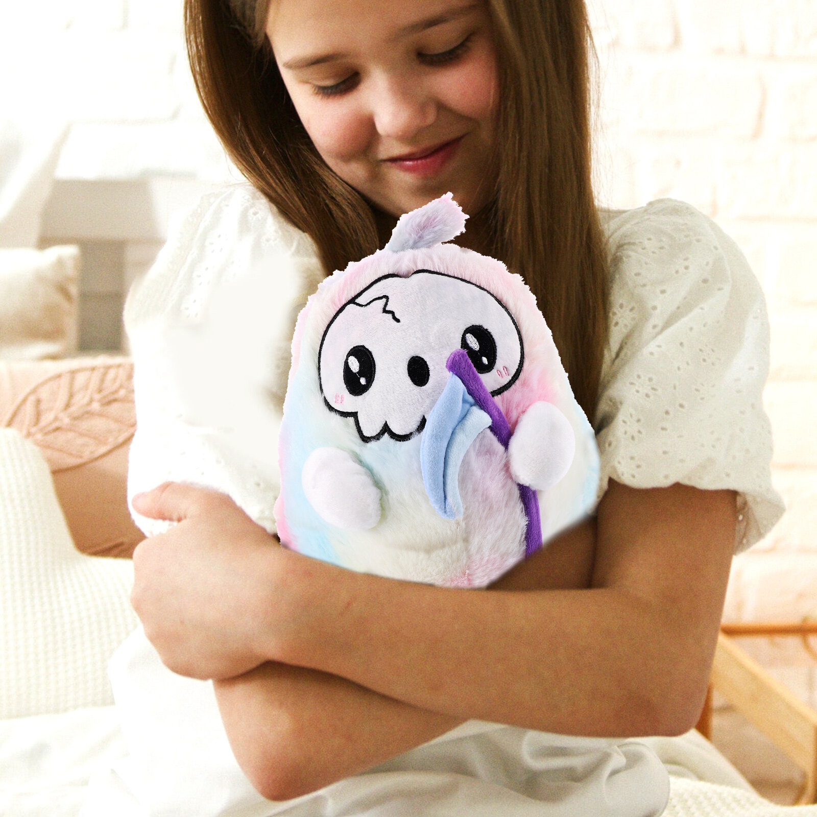 Игрушка Призрак Из Plush Размер 24X20Cm Для Дома И Авто Веселая Подушка На Хэллоуин