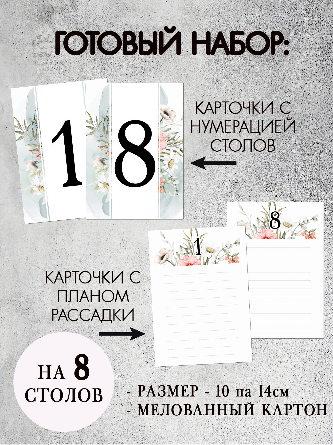 План рассадки гостей на свадьбу с нумерацией столов