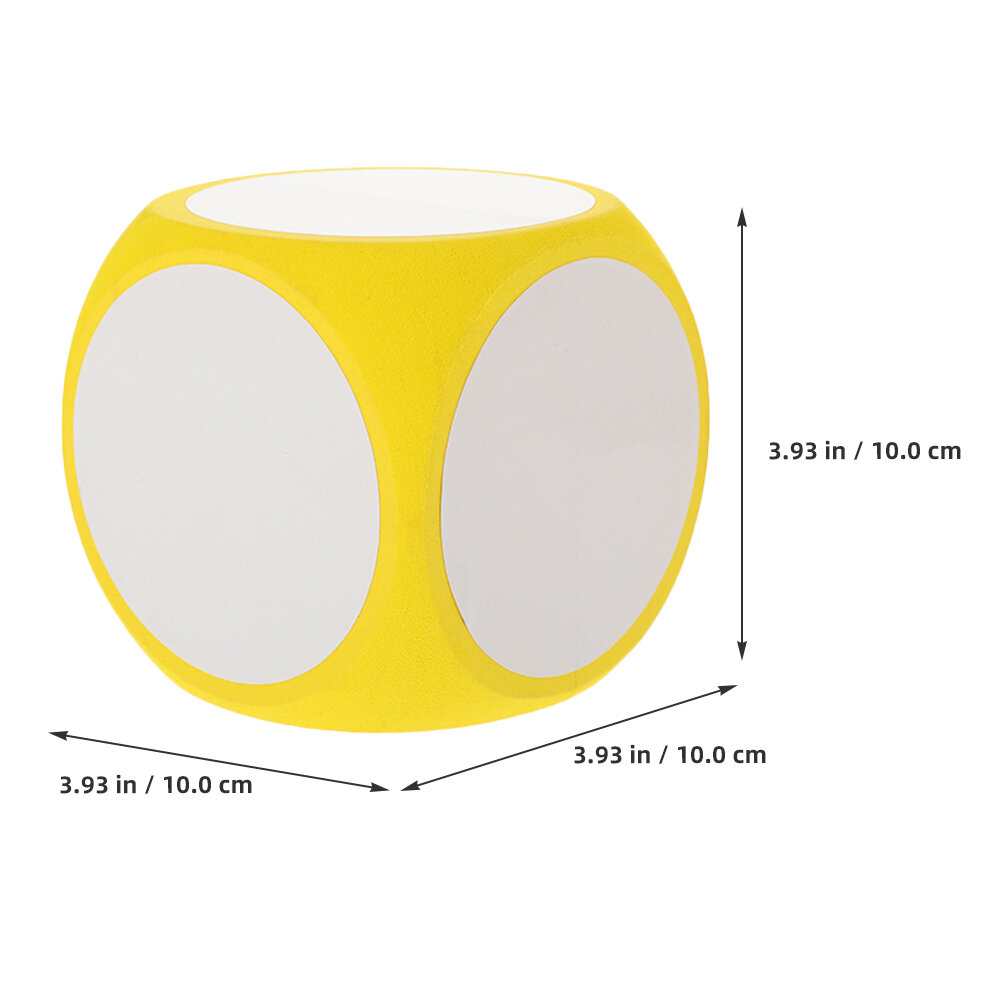 2 Штуки БольшиеDIY Кубики Для Игр Размер 10.00X10.00X10.00Cm