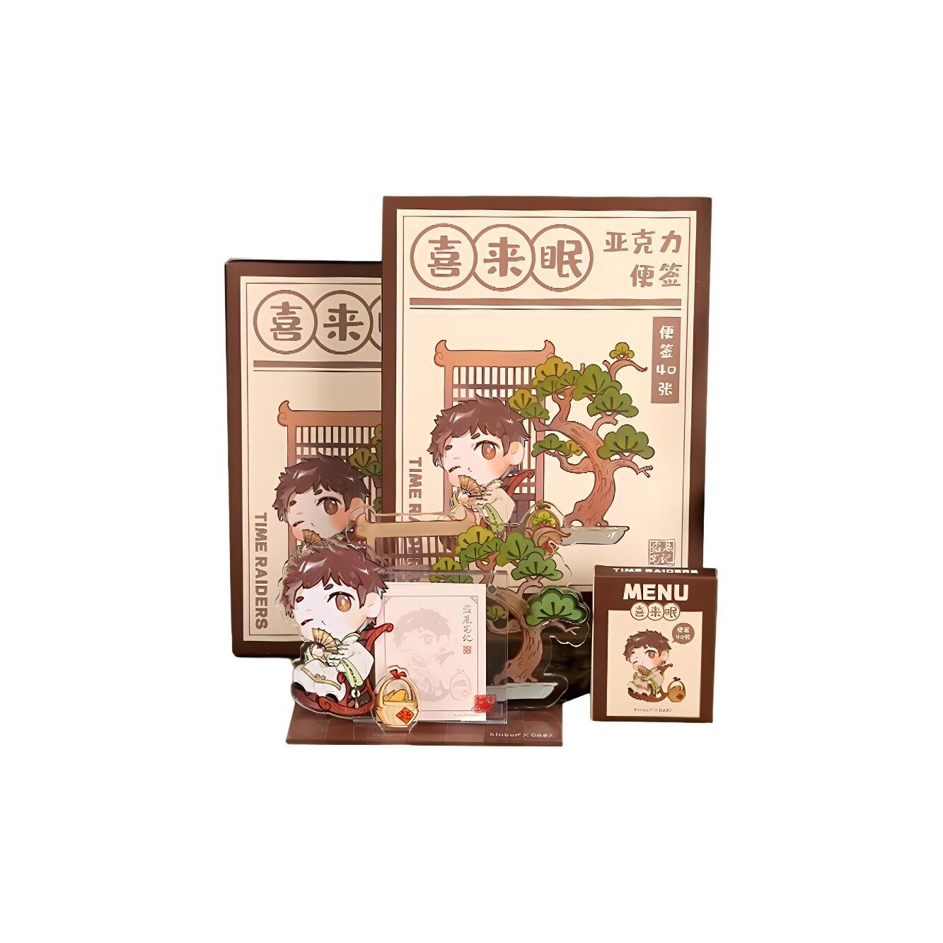 GUANGBO Wu Xie Wu Zhangguai Stand Post It Note The Lost Tomb IP Merch