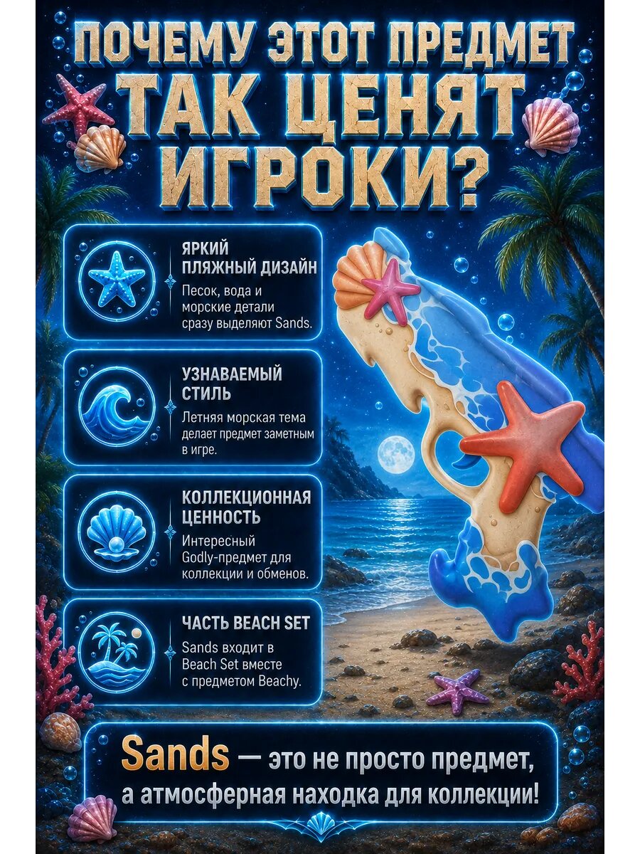 Sands - Roblox, MM2, игровой виртуальный предмет в игре MM2 Roblox — фото 1