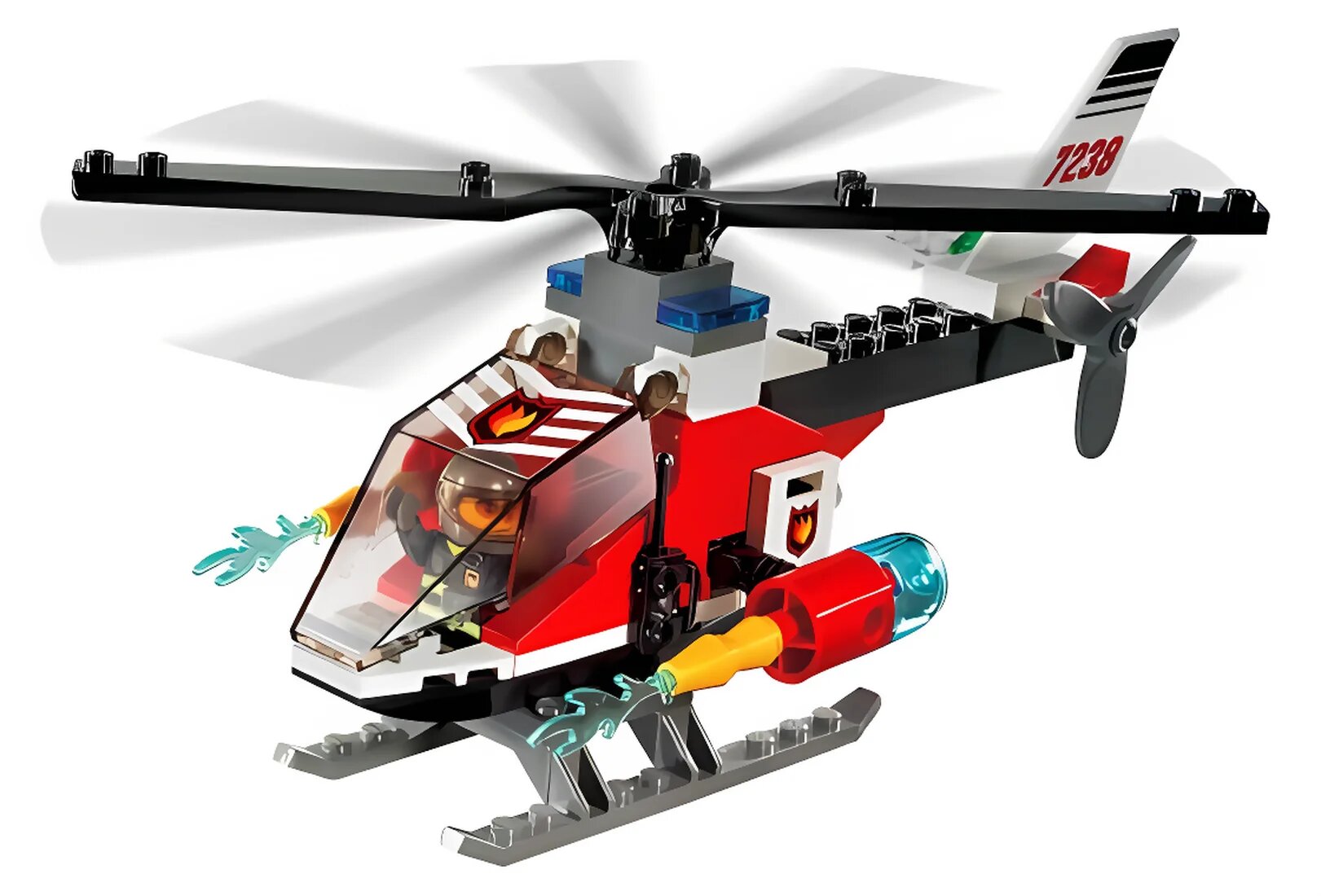 Конструктор Lego Town 7238 Вертолет пожарной команды