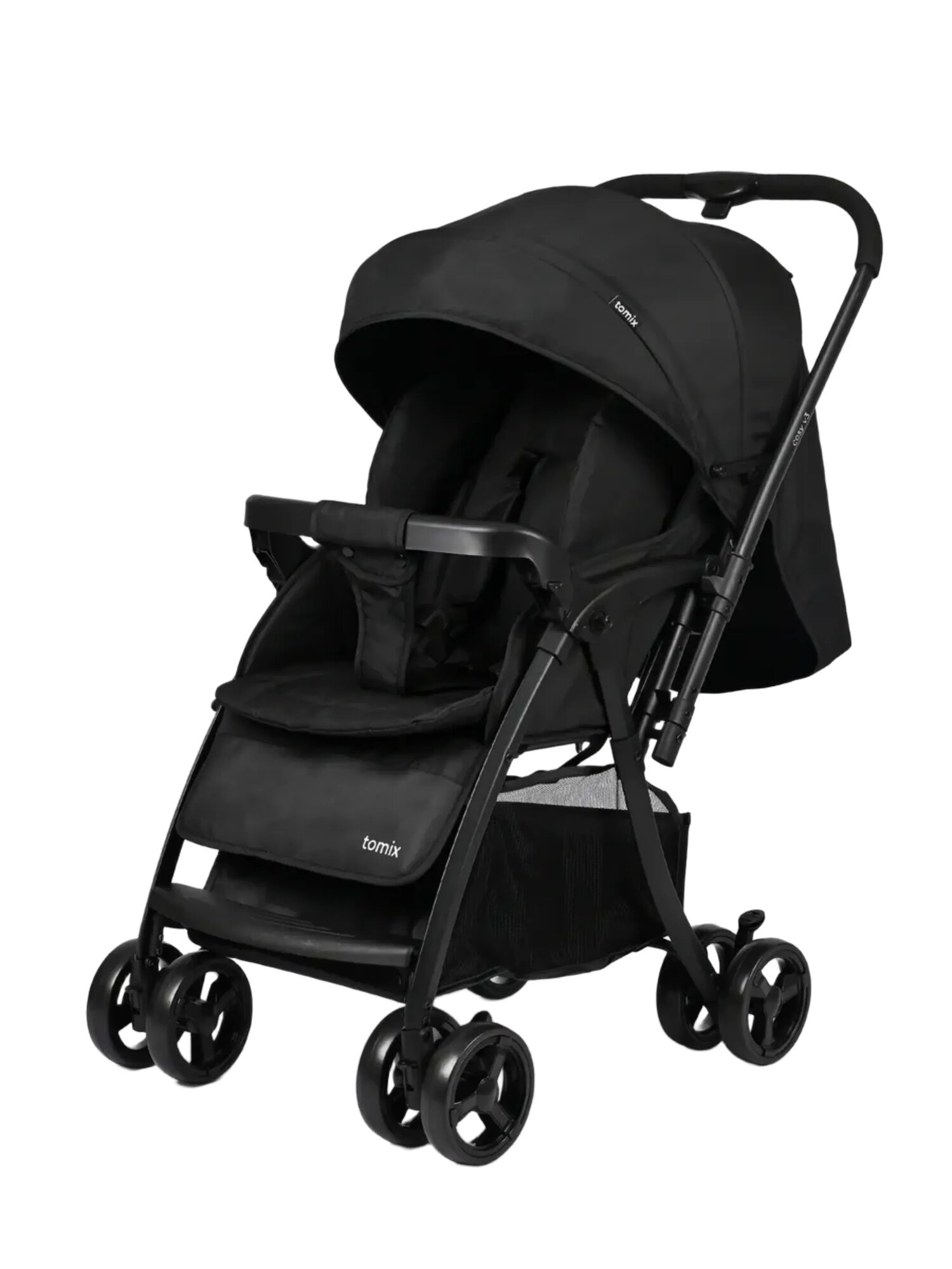 Коляска прогулочная Tomix Cosy V3 модель НР-712, черный