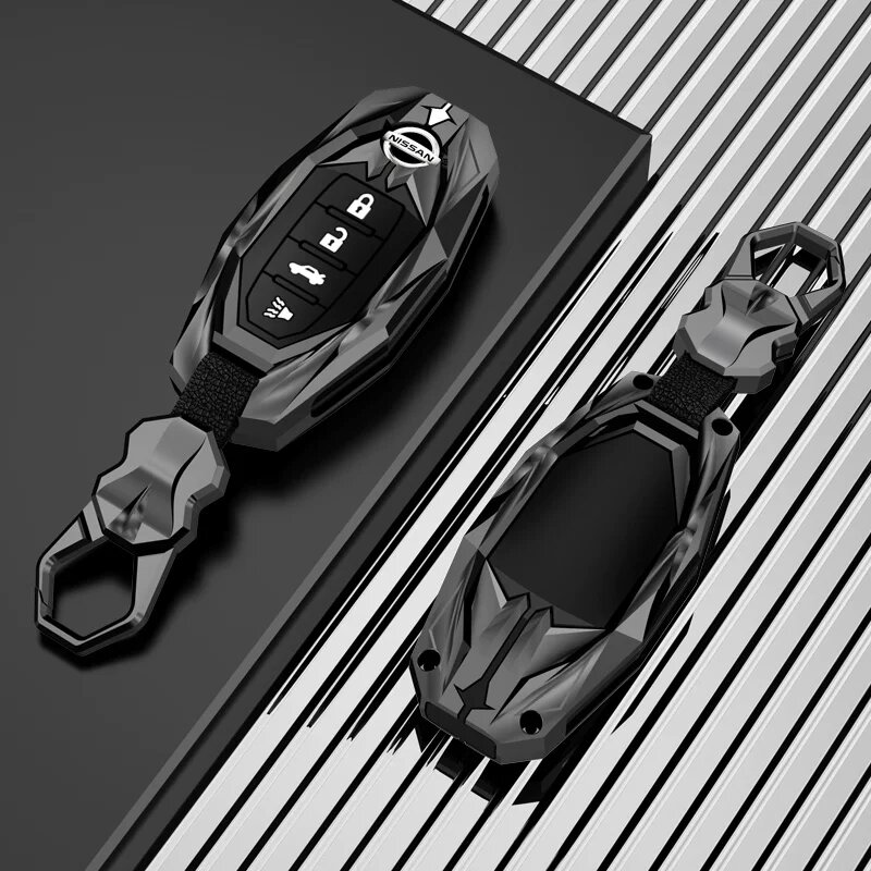 Ключевой чехол Nissan для Sentra 14-го поколения, Qashqai, X-Trail, Tiida, Altima, Kicks, Murano 2025 года - одинарная