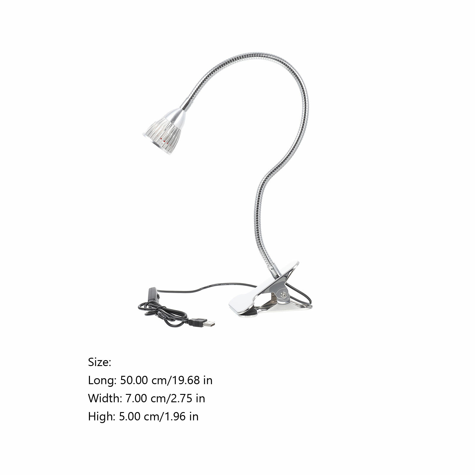 Лампа Для Учёбы На Прищепке Творческое Освещение Защита Глаз USB Лампа 50X7X5CM