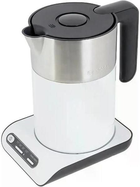 Электрический чайник BOSCH TWK8611P, белый / серебристый