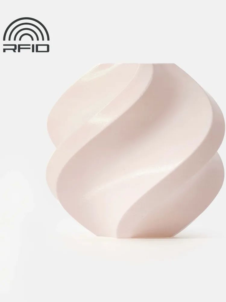 Пластик PLA Basic Bambu Lab для 3D-принтера, филамент 1.75 мм, Beige, без катушки