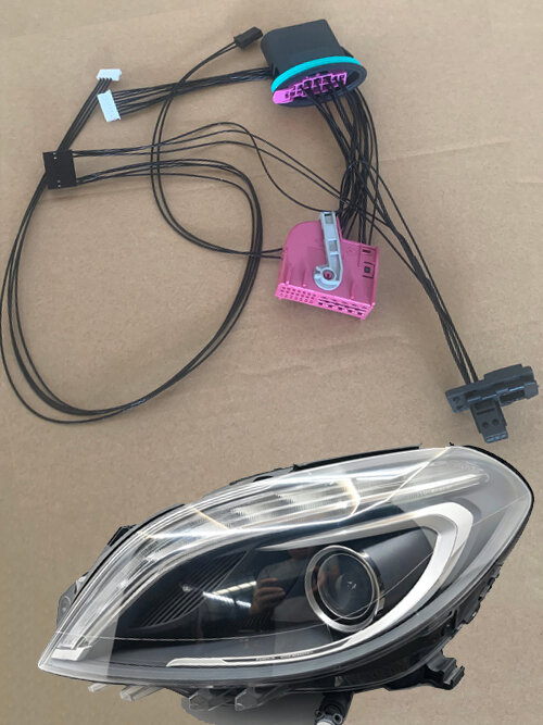 Для Mercedes Benz B-класса Sports Tourer W246 W242 2011-2018 ксеноновые фары внутренняя проводка жгут проводов