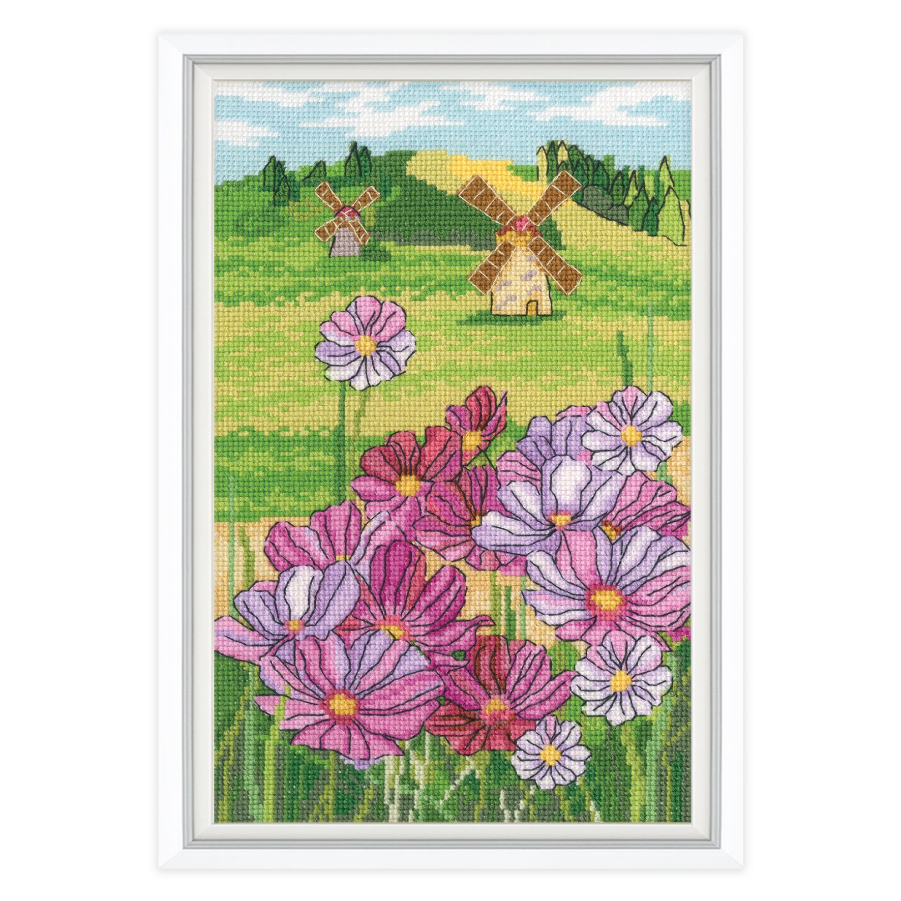 Набор для вышивания РТО "Ветряные мельницы" (15 x 24 см.) / РТО M953