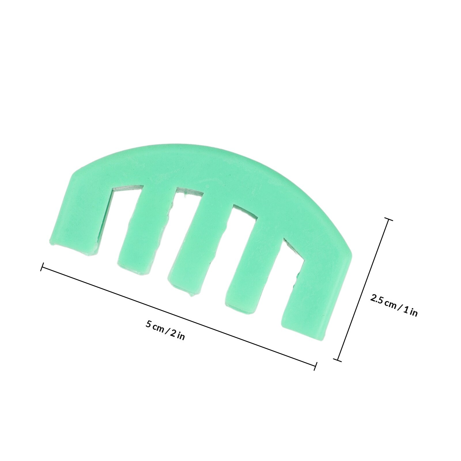 Практический Глушитель Для Скрипки Зеленый Размер 5.00X2.50X1.00Cm
