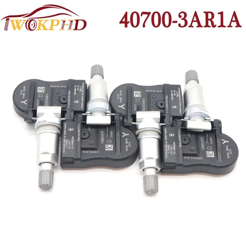 40700-3AR1A 407003AR1A 40700 3AR1A S180052034D S180052034H Датчик давления в шинах, совместим с Nissan Sentra SR