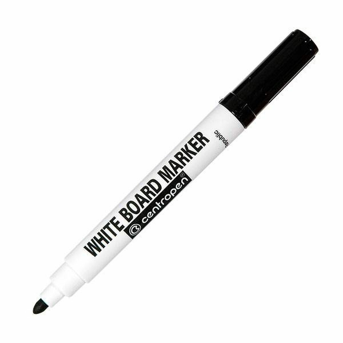 Маркер для досок Centropen 8559 (круглый наконечник, 2.5мм, черный) (5 8559 0112), 1шт.