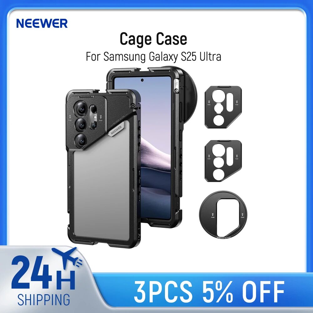 Клетка для телефона NEEWER для Samsung Galaxy S25 Ultra