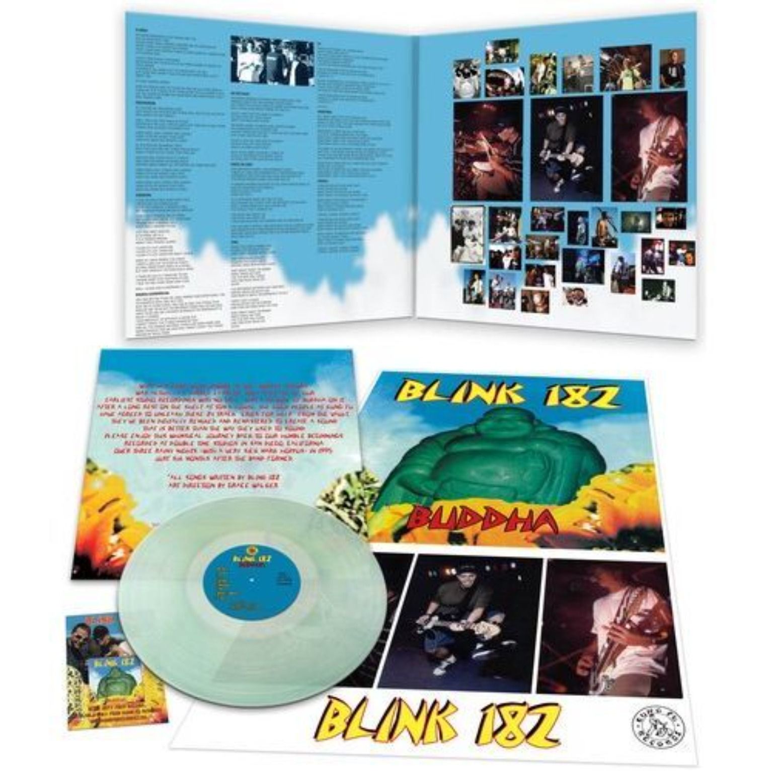 Виниловая пластинка Blink-182 - Buddha, Vinyl, LP, Album, Reissue, Green Coke Bottle