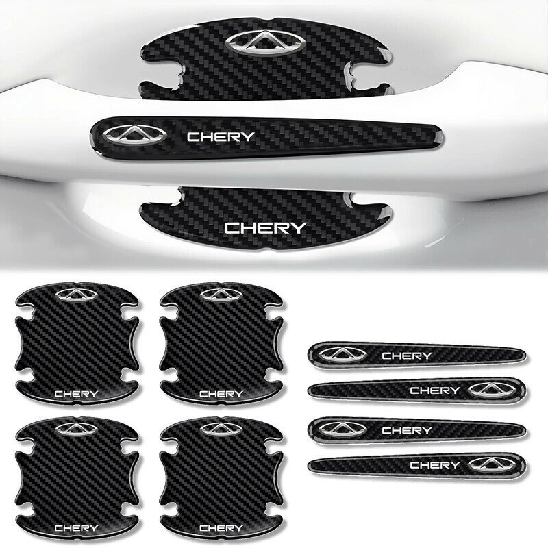 Chery Накладка на дверную ручку и наклейка на чашку двери 4 шт. для автомобиля