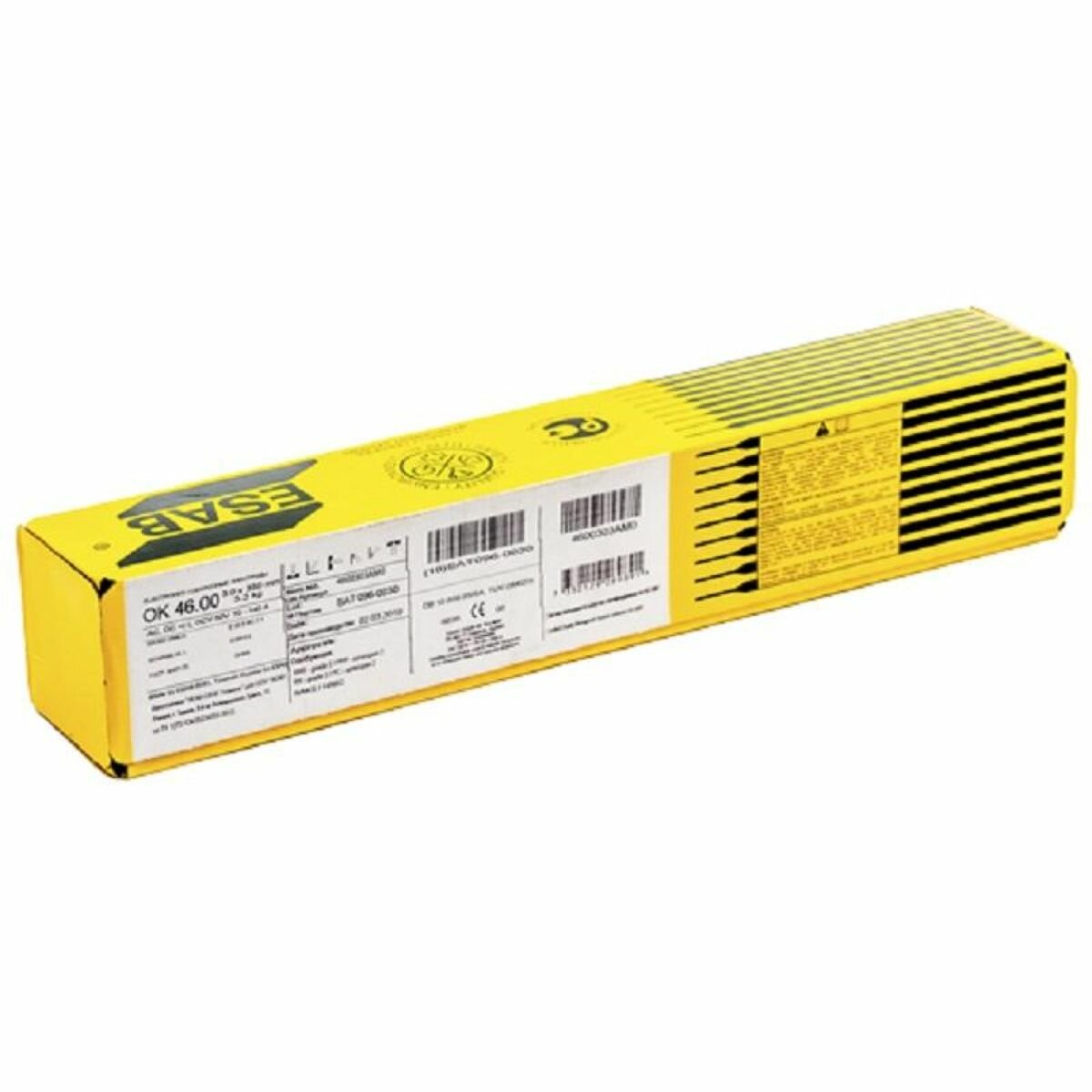 Электроды ESAB ОК 46, d4.0х450мм, 6.6кг (4600404AM0/4600404AE0) (1544587)