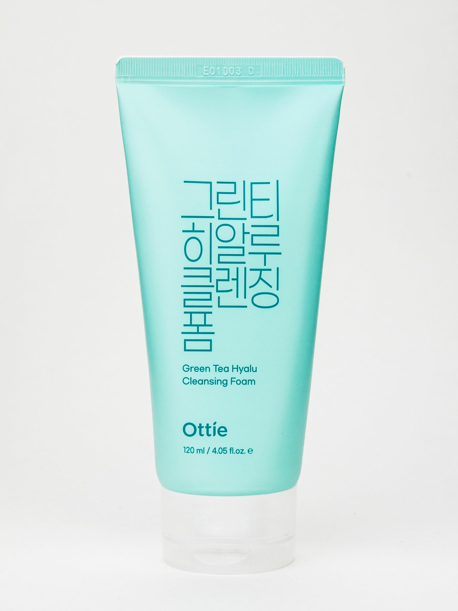 Увлажняющая пенка Ottie Green Tea Hyalu Cleansing Foam, 120 мл