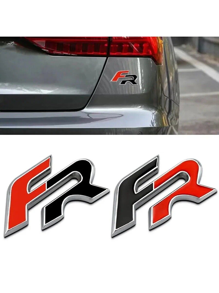 Шильдик Volkswagen FR SEAT IBIZA на автомобиль, эмблема, логотип, наклейка, значок, машины