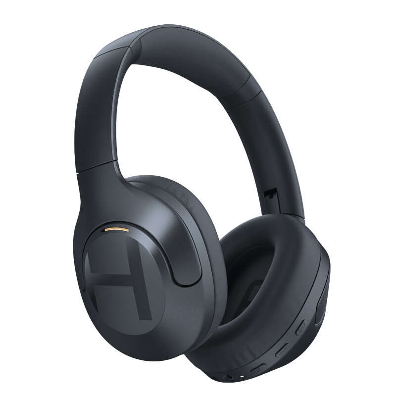 Haylou Наушники с микрофоном Haylou S35 ANC, Bluetooth, USB Type-C, черный матовый