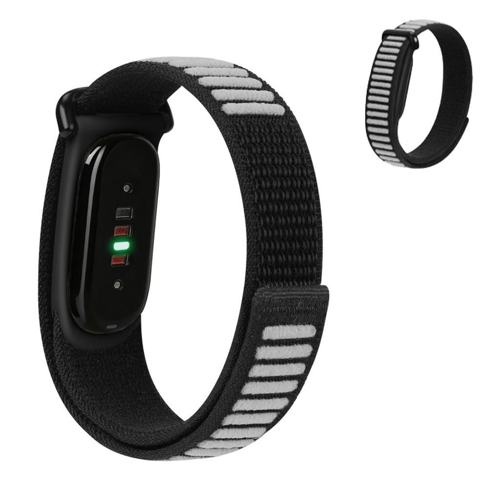 Ремешок для смарт-часов Fitbit Air, нейлон, зелено-оранжевый, воздухопроницаемый