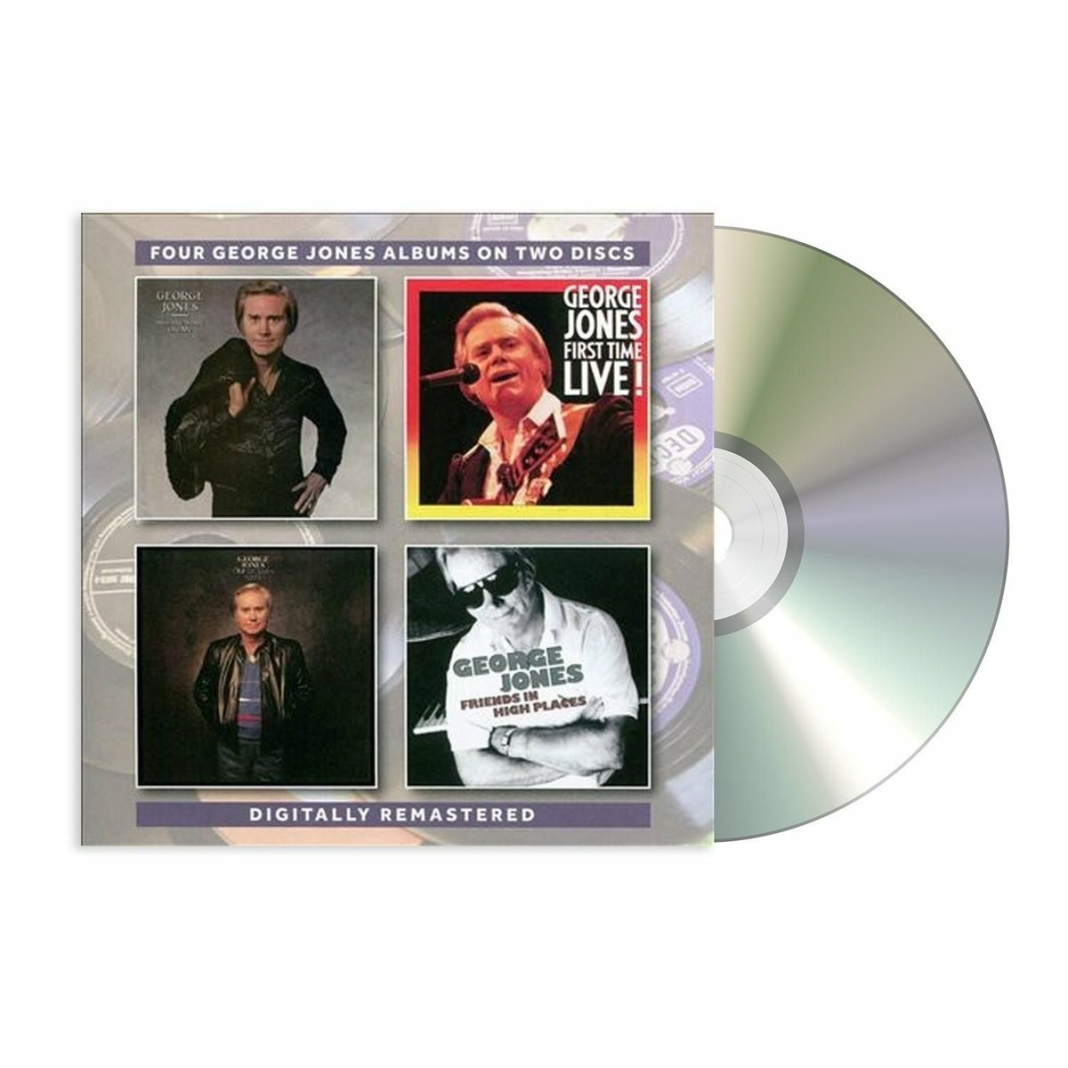 Музыка CD George Jones - Still The Same Ole Me / First Time Live! / One Woman Man / Friends In High Places