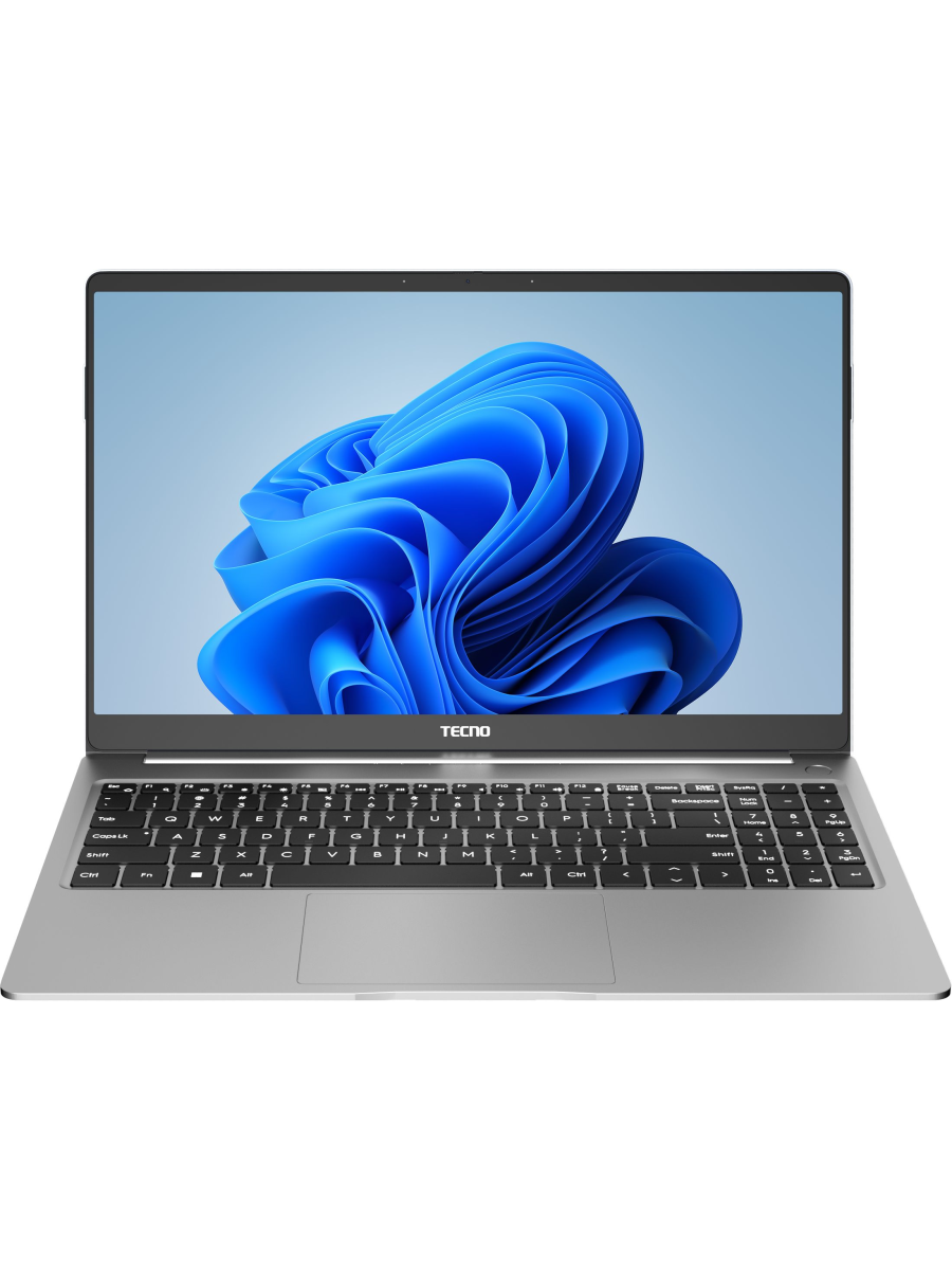 Ноутбук Tecno 15.6" MegaBook T15RA i5 13420H/8Gb/SSD512Gb/W11H/серебристый