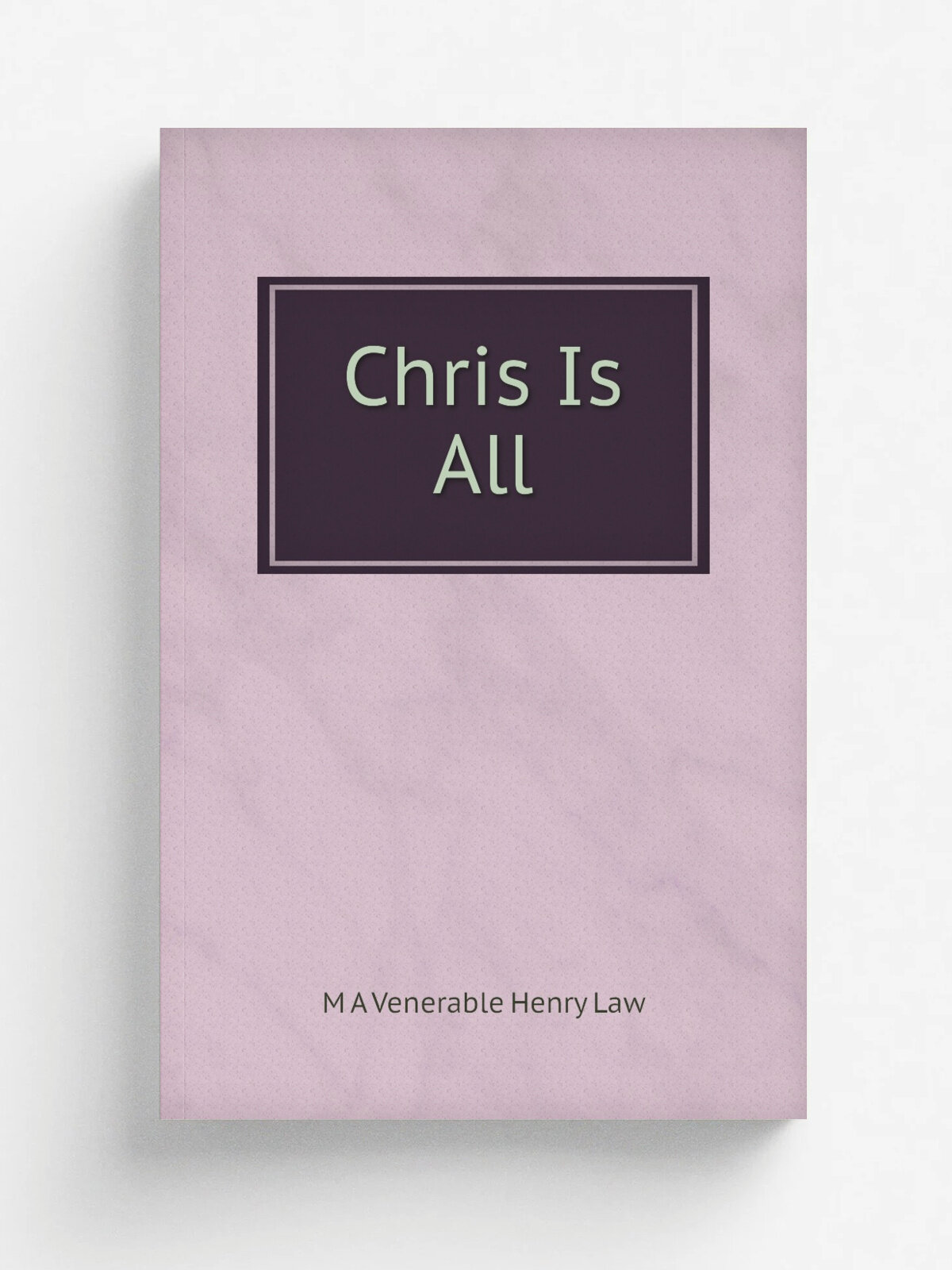 Chris Is All