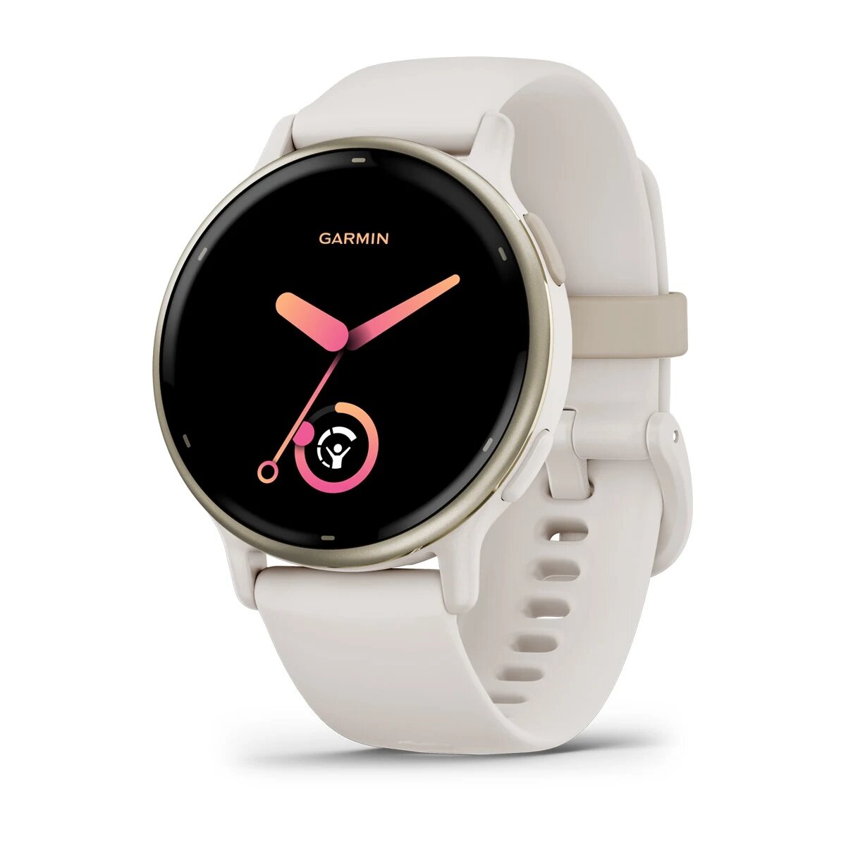 Смарт-часы Garmin vivoactive 5 42,2 мм Cream Gold / Ivory, AMOLED, GPS, 010-02862-11