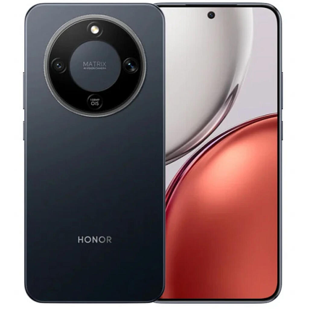 Смартфон Honor X9D, 5G, NFC, 12/256Gb, Dual nano-SIM, Midnight Black (Полуночный черный)