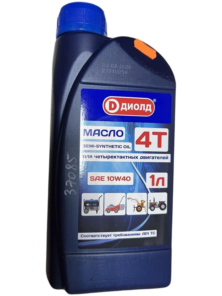 Масло 4-х тактное диолд 10W40 полусинтетика 1л