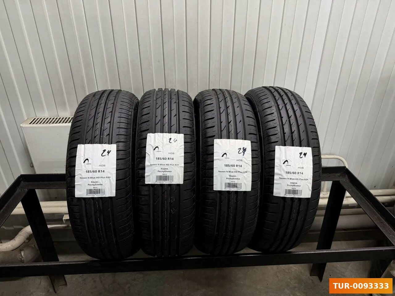 Комплект (4 шт) летних БУ шин Nexen N'Blue HD Plus 185/60 R14 без пробега 8188641476