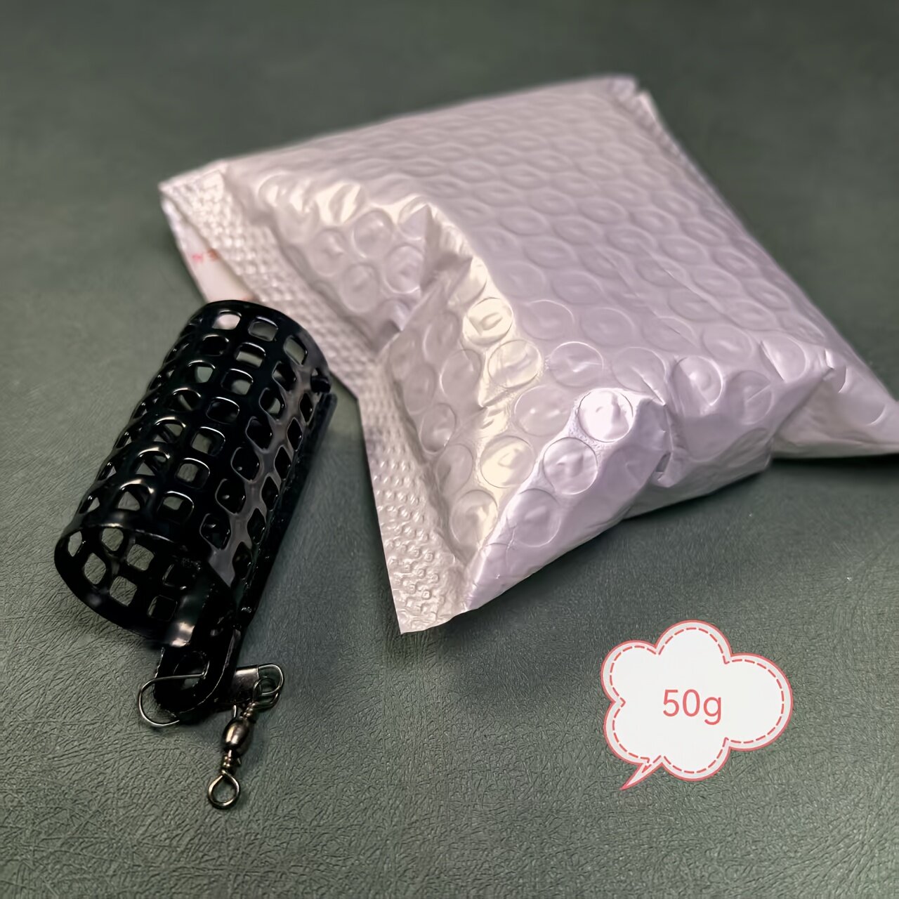 Круглая кормушка для наживки при ловле карпа, 50 г
