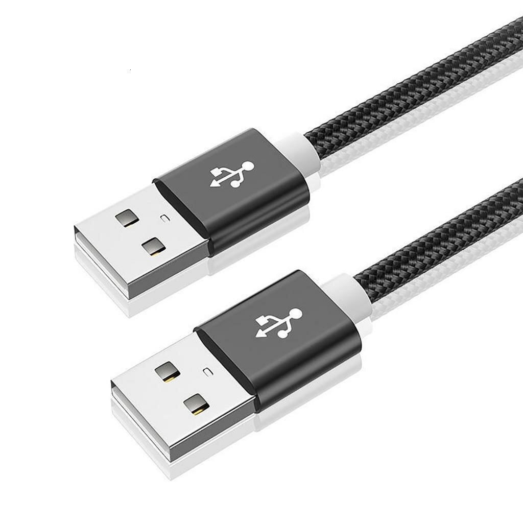USB 2.0 удлинитель 480 Мбит/с, Черный - 2m
