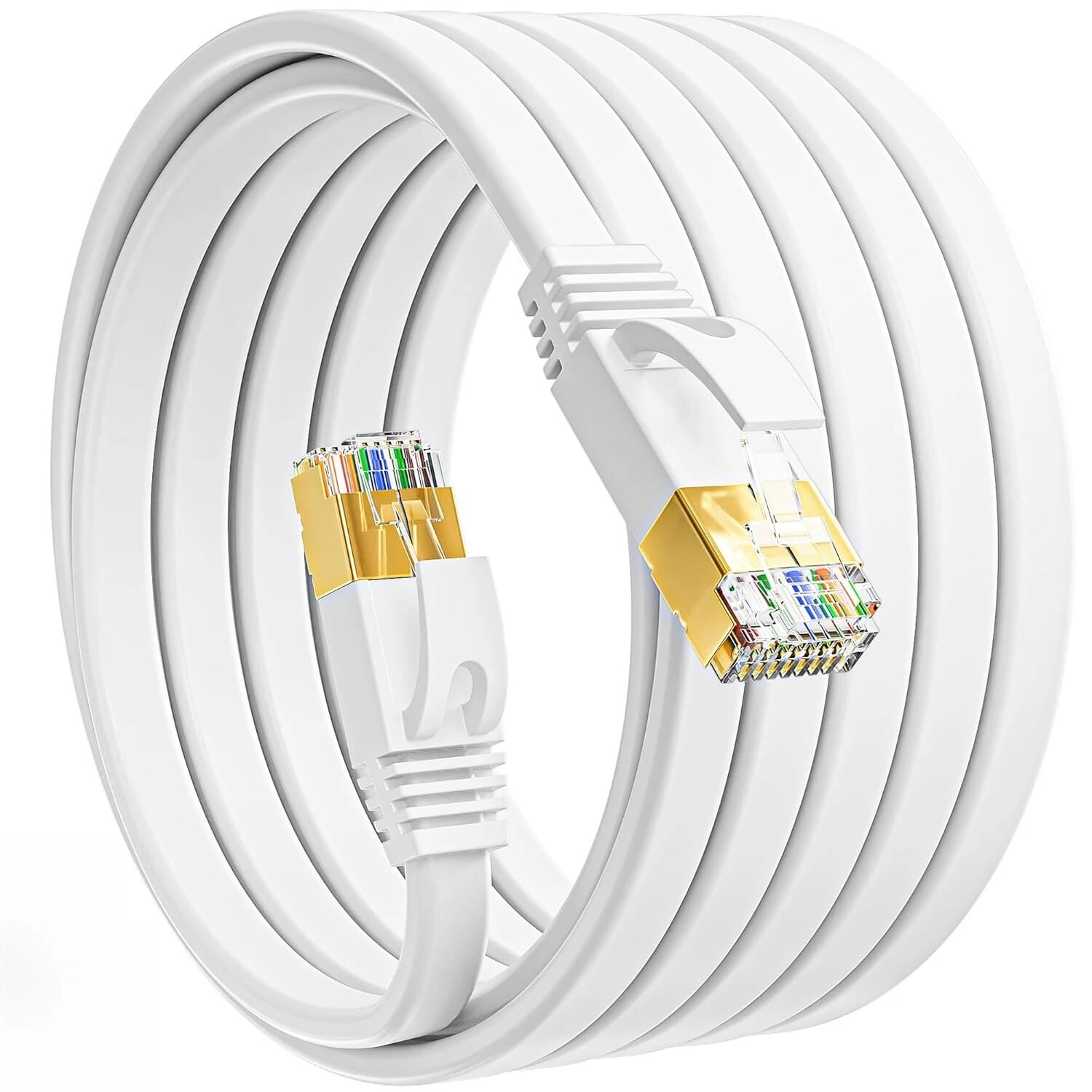 Плоский Ethernet кабель Ninth World Cat 7 1м/5м/20м 2M