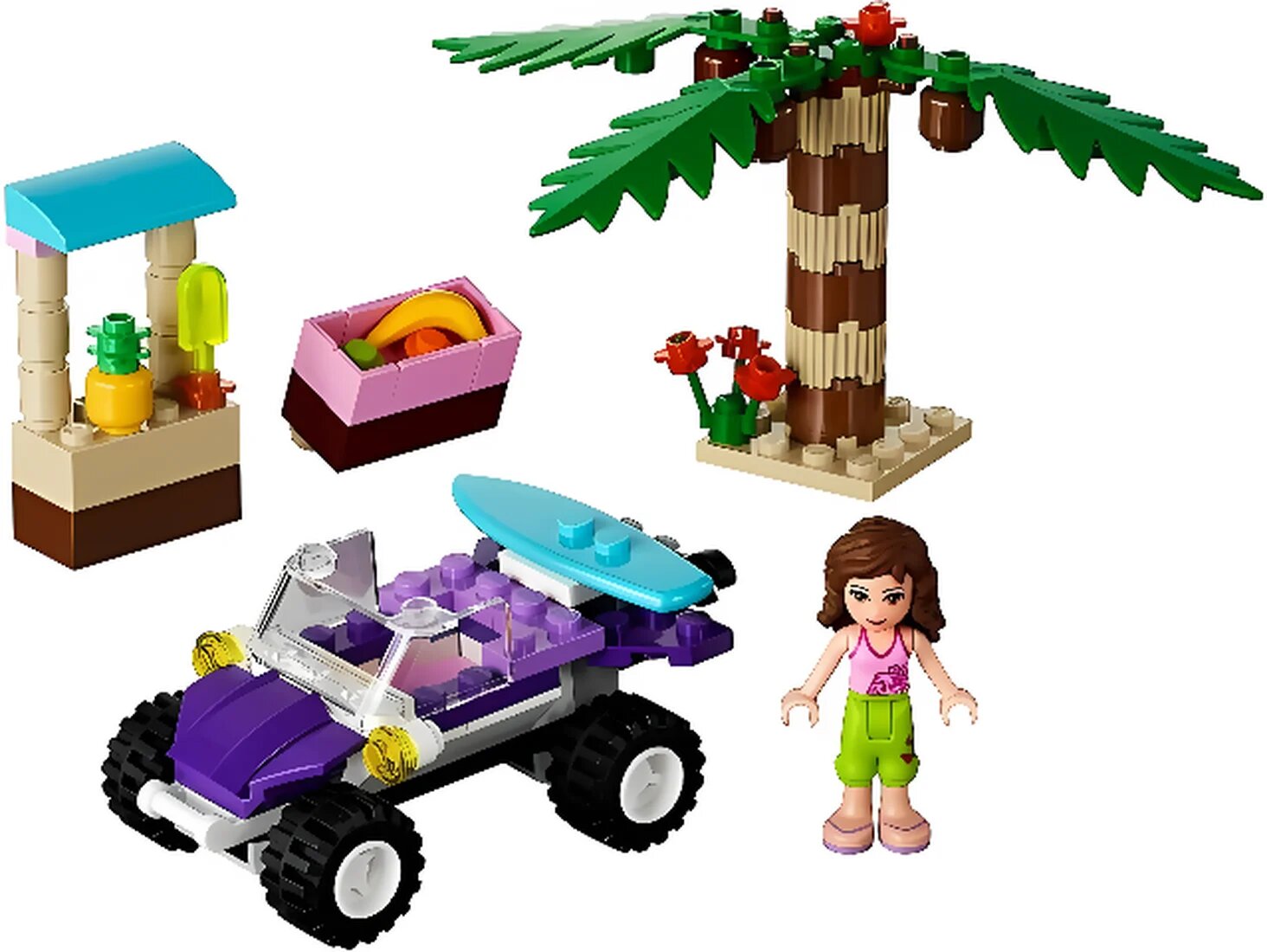 Конструктор Lego Friends 41010 Пляжный автомобиль Оливии